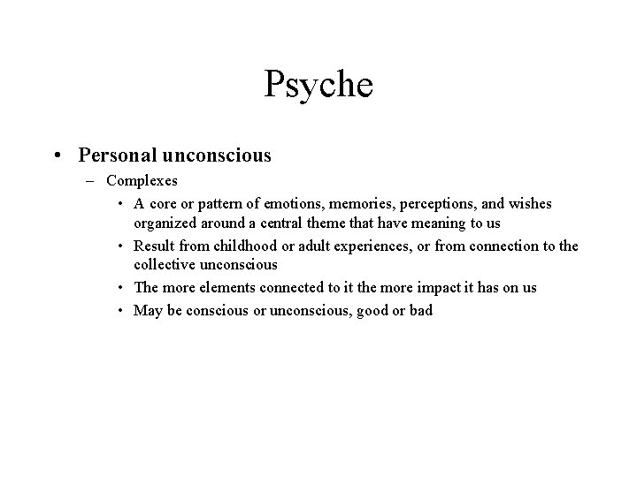 Carl Jung 1875 1961 Summary of major life