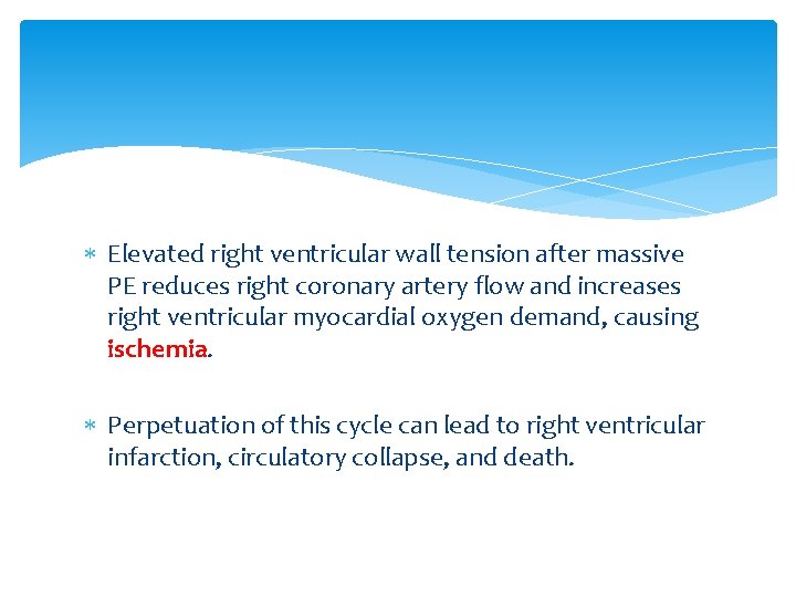 IN THE NAME OF GOD Acute Pulmonary embolism