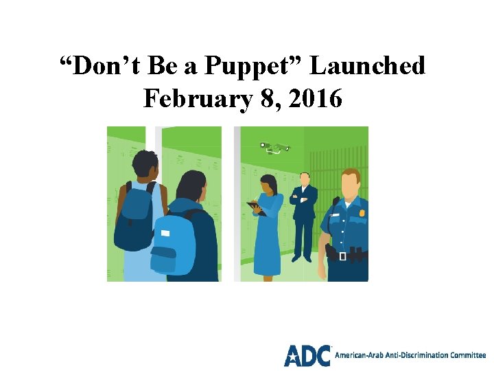 Dont Be A Puppet Yolanda Rondon ADC Staff