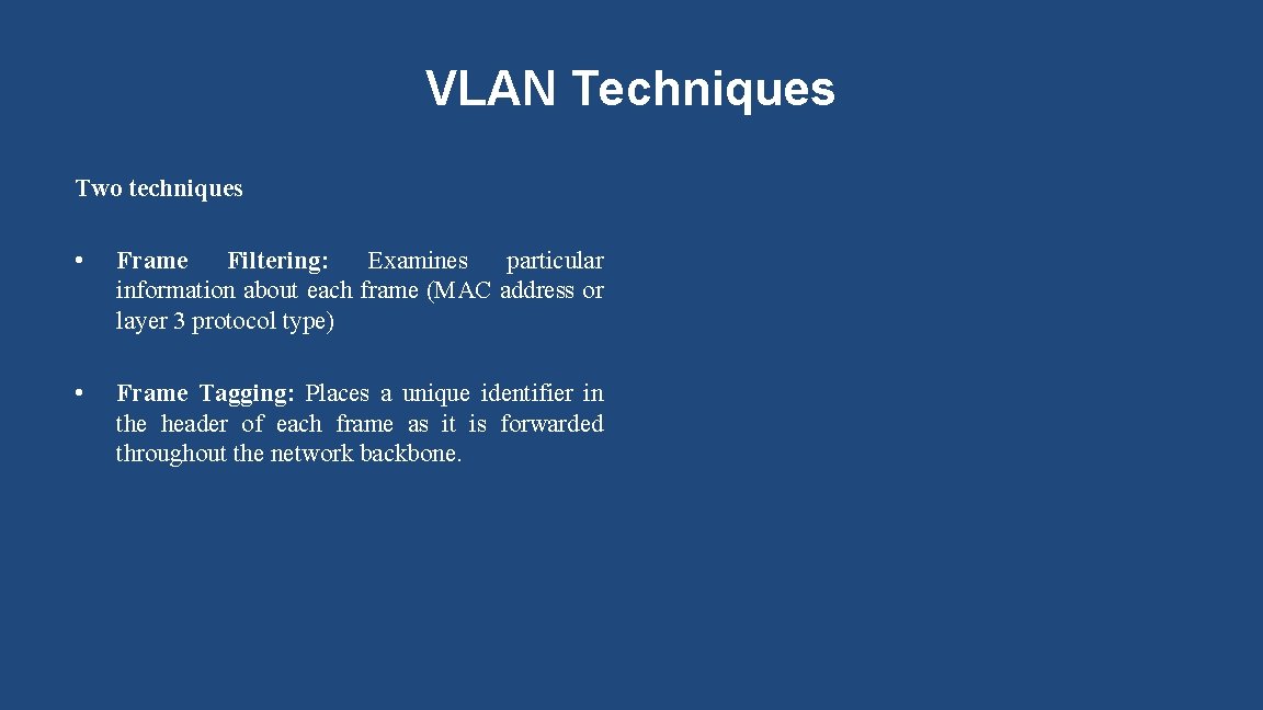 Computer Networks VLAN GAA Global Access Asia Professor