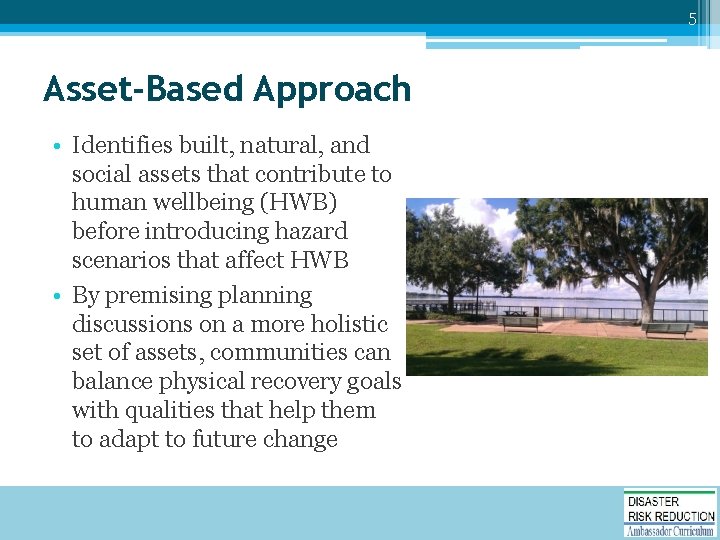 Risk Assessment An Asset Based Approach Content based