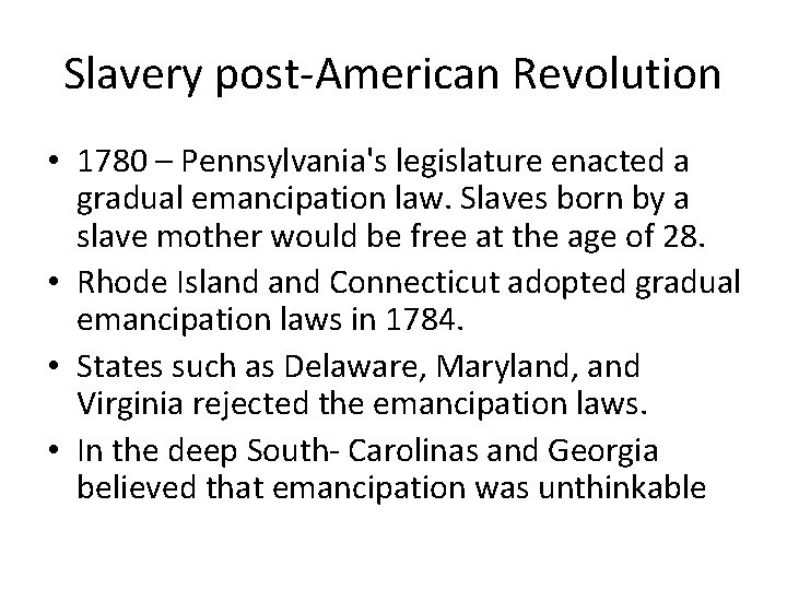 The U S Constitution and the New Republic