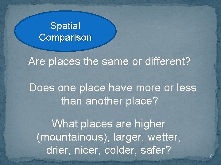 Thinking About Spatial Thinking 2009 Phil Gersmehl Michigan