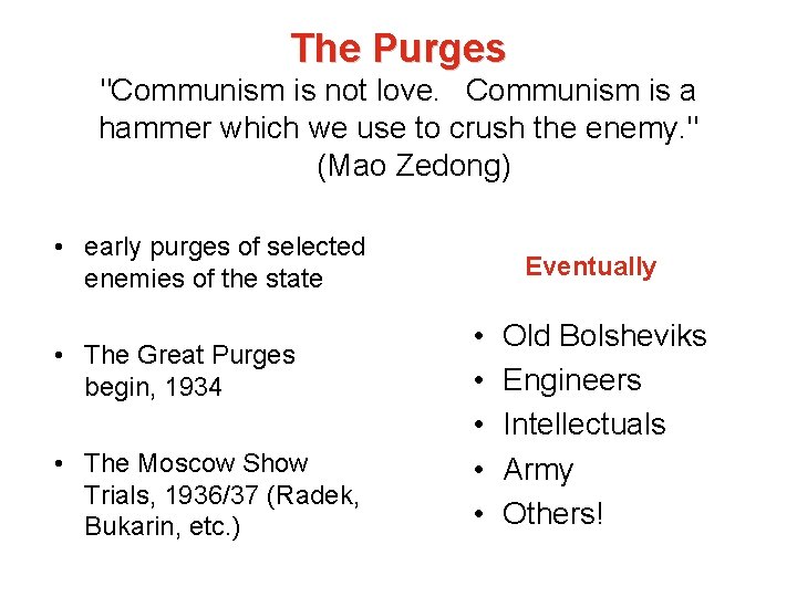 Quick Ppt Bio of Stalin to 1942 For