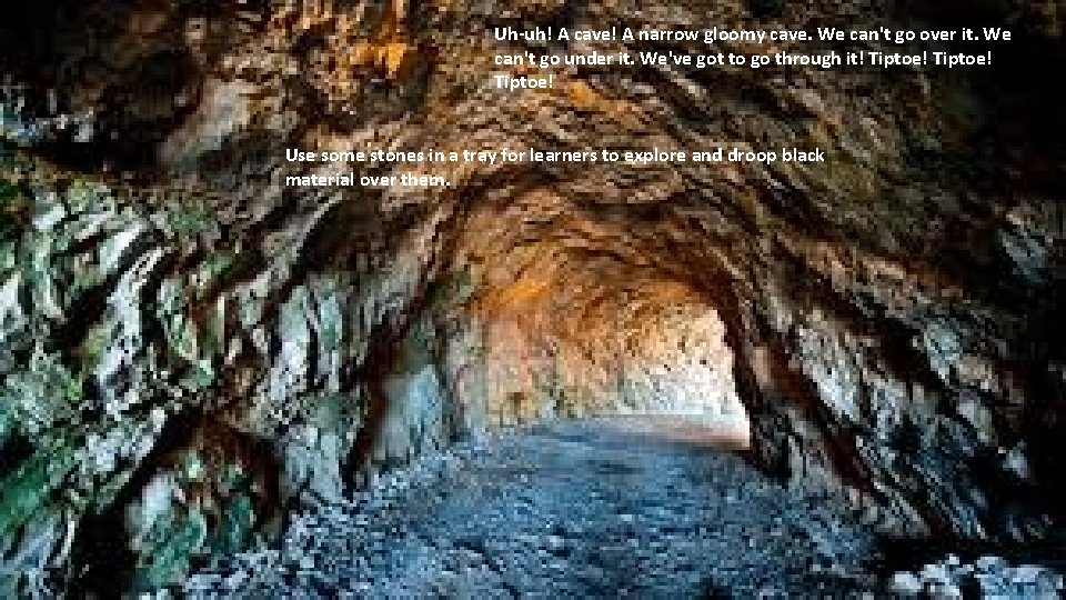 Were going on a Bear Hunt Tap learners