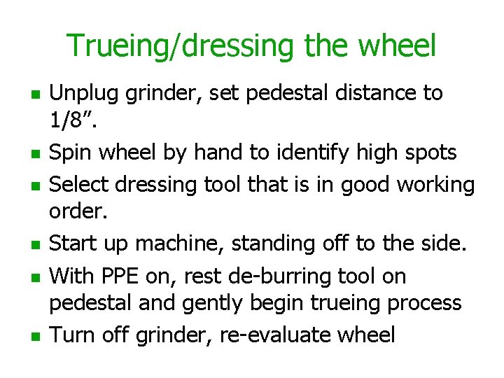 Grinder Safety Applications in Agriculture Shops OSHA Standards