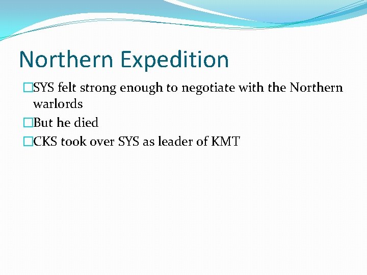 Relationship between CCP and KMT from 1921 to