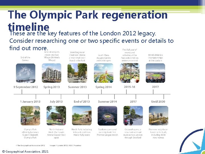 Changing places investigating regeneration at Londons Olympic Park
