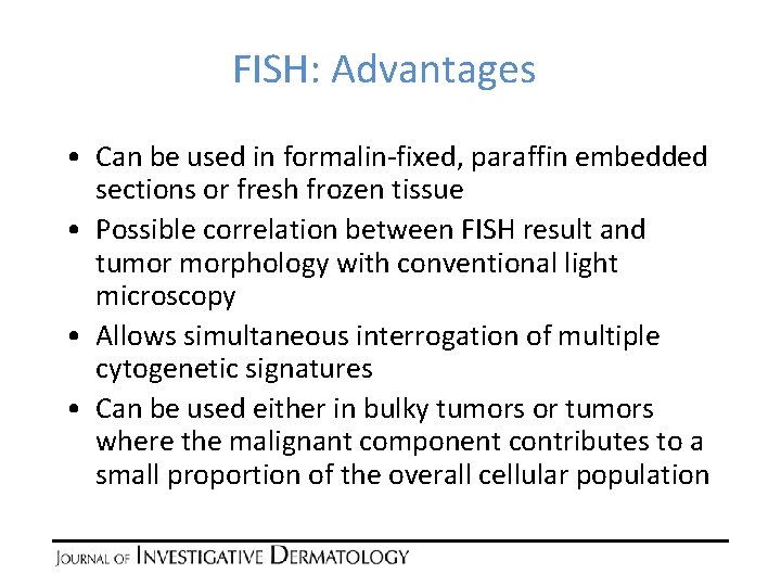 Research Techniques Made Simple Fluorescence In Situ Hybridization