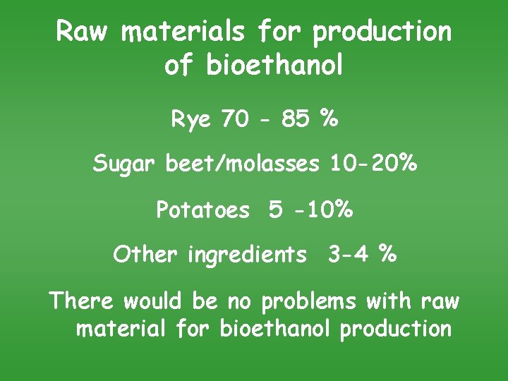 COMMERCIALISATION OF BIOFUELS IN POLAND Sawomir Podlaski Department
