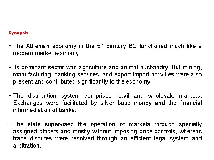 The citystate of ancient Athens as prototype for