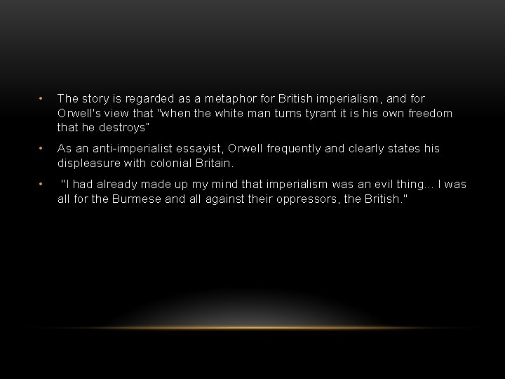 MODERN AGE GEORGE ORWELL Angeline Kintanar THE GREAT