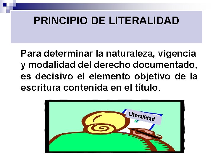Facultad de Derecho Ttulos Valores Derecho Cartular Principios