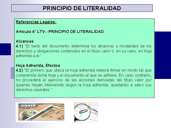 Facultad de Derecho Ttulos Valores Derecho Cartular Principios