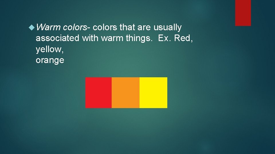 COLOR Some Interesting Facts about Color Facts About