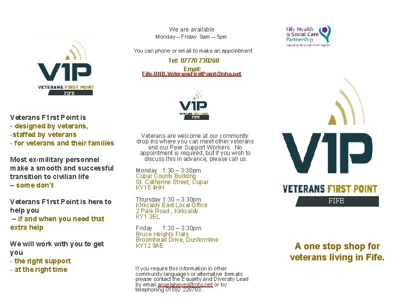 Background Veterans F 1 rst Point V 1