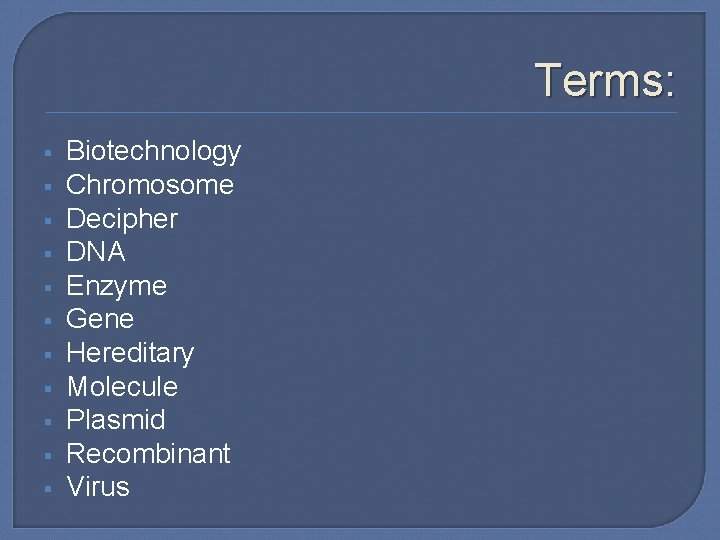 The Nature of Biotechnology Next Generation Science Common