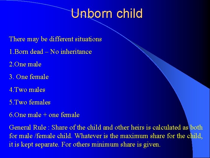 Islamic Law of Inheritance Part 3 B Special