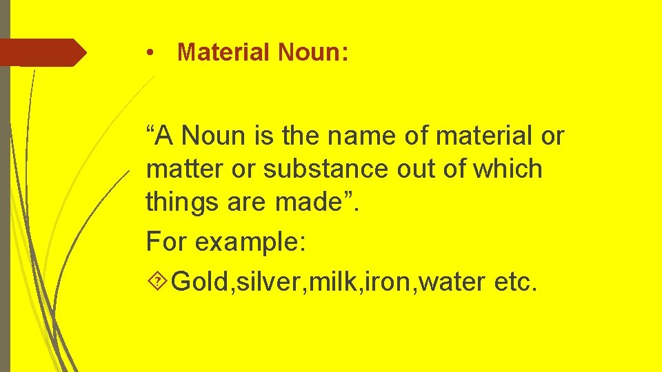 Noun and its types Words are divided according