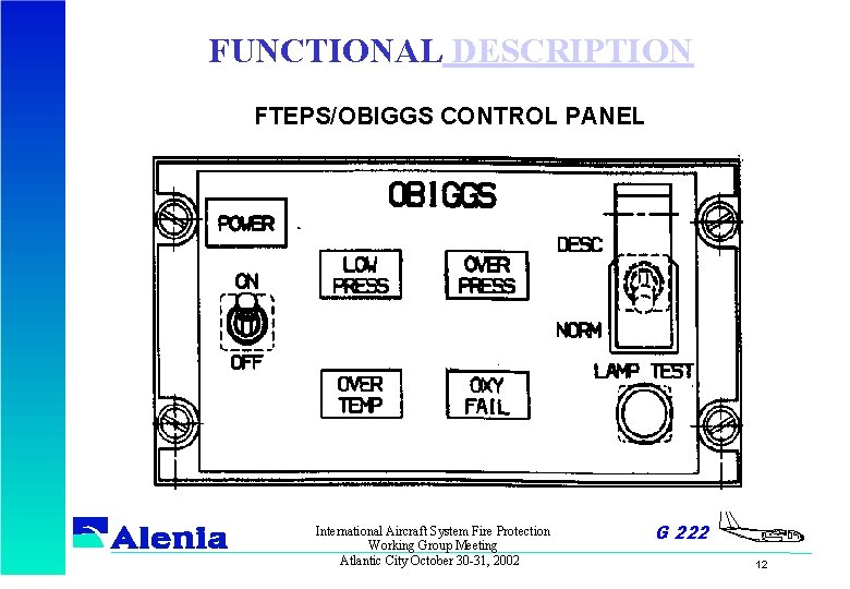 FUEL TANK EXPLOSION PROTECTION SYSTEM FTEPS based on