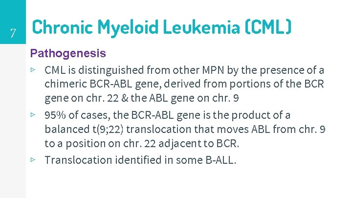 2 Neoplastic Proliferations of White Cells Myeloid Neoplasms