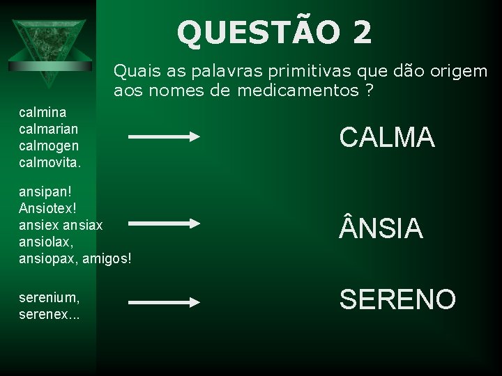 COMO A MORFOLOGIA AJUDA NA ANLISE TEXTUAL Receiturio