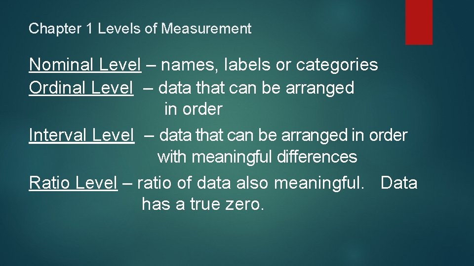 Statistics MR ZBORIL MILFORD PEP Chapter 1 Section