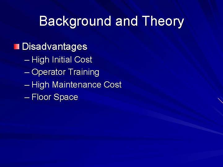 Assembly Machines Eric Bowersox Jim Long James Nollinger
