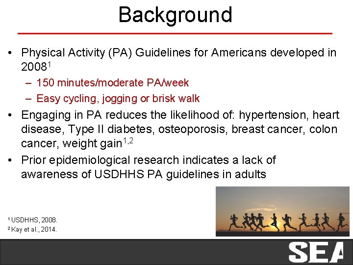 The Relationship Between Physical Activity Knowledge Exercise Behavior