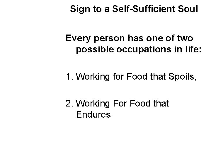 I am the bread of life John 6