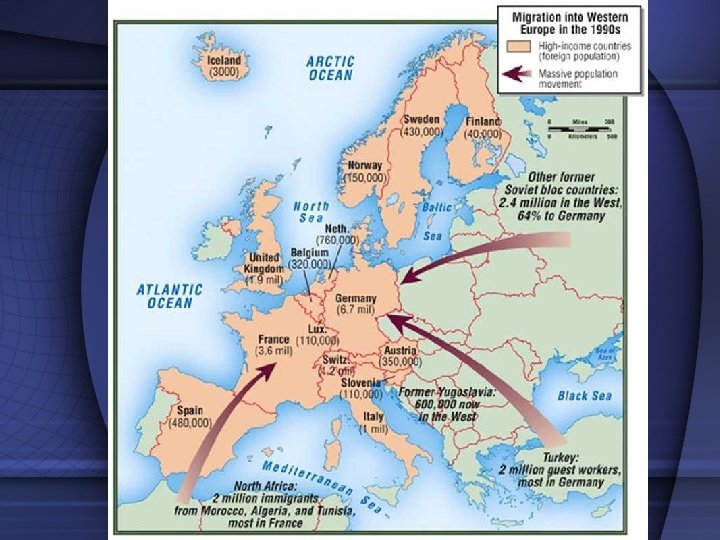 EUROPEAN HUMAN GEOGRAPHY Population and culture World population