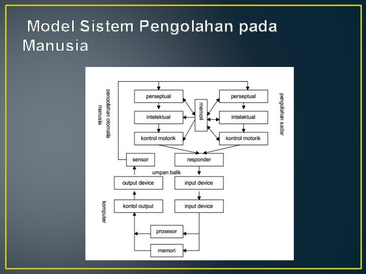 FAKTOR MANUSIA IMK M 2 Penglihatan Penglihatan pada