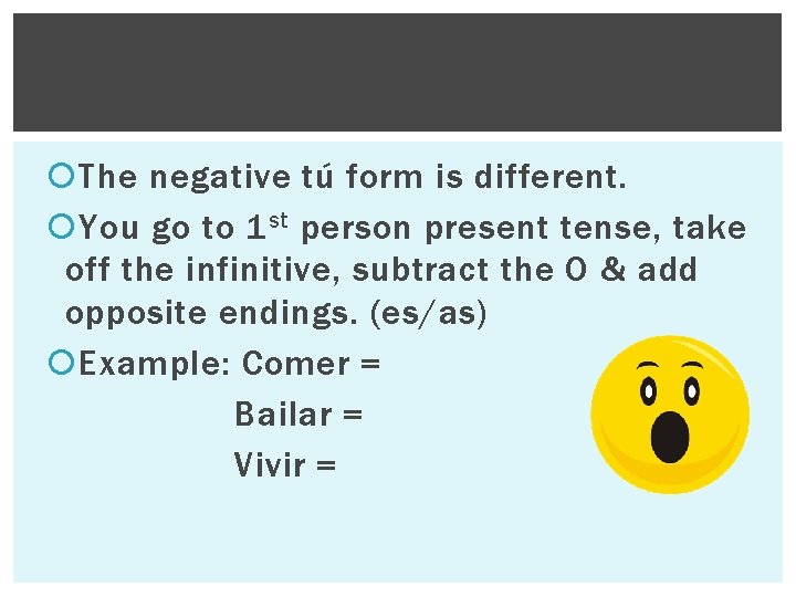 IMPERATIVE T COMMANDS Jade Bridges Sydney Cardell Kayla