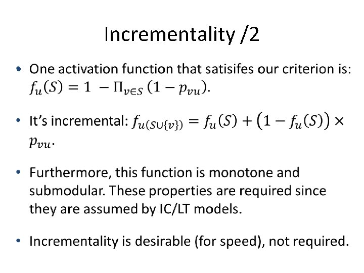 Viral Marketing Learning Influence Probabilities LEARNING INFLUENCE MODELS