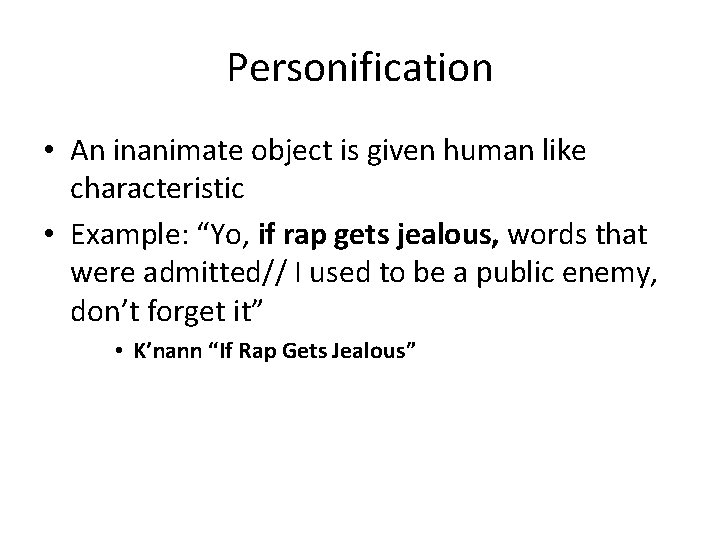 Important Literary Elements Simile A comparsion between two