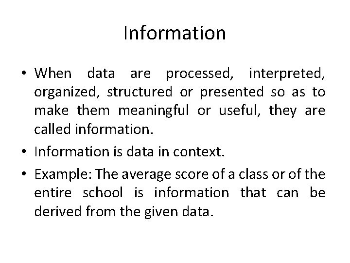 A 1 Basic concepts Databases A 1 1
