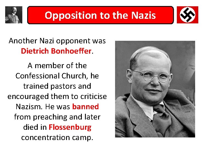 Hitler and Nazi Germany Opposition to the Nazis