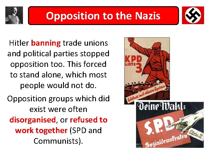 Hitler and Nazi Germany Opposition to the Nazis