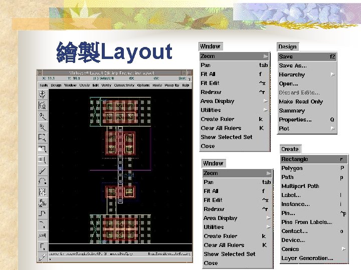 icfb Library Library Manager LPE LVS Schematic Layout