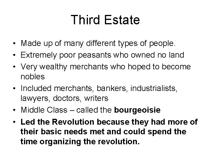 French Revolution 1789 and Age of Napoleon Background