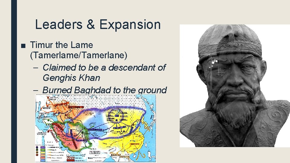 THE OTTOMANS 1 Original location of the Ottoman