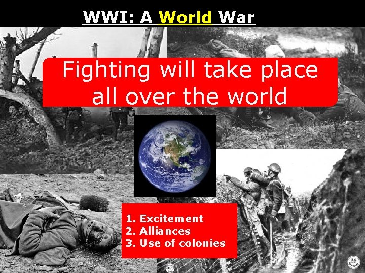 WWI A World War Fighting will take place