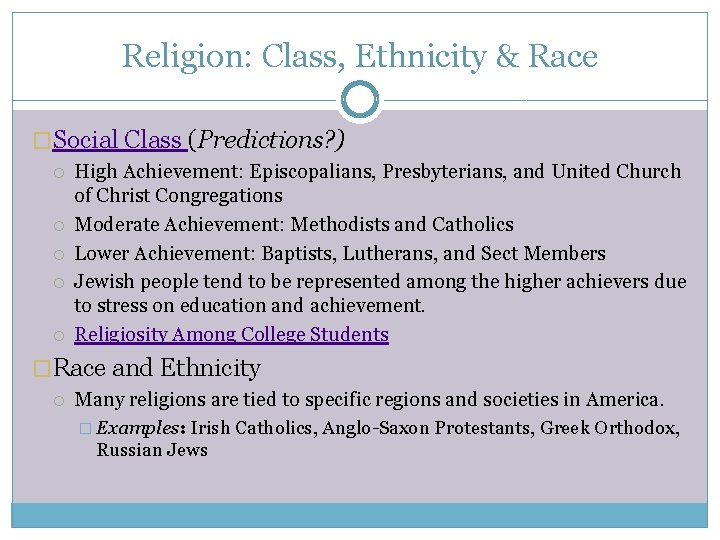 Religion JENNIFER L FACKLER M A Definitions Background