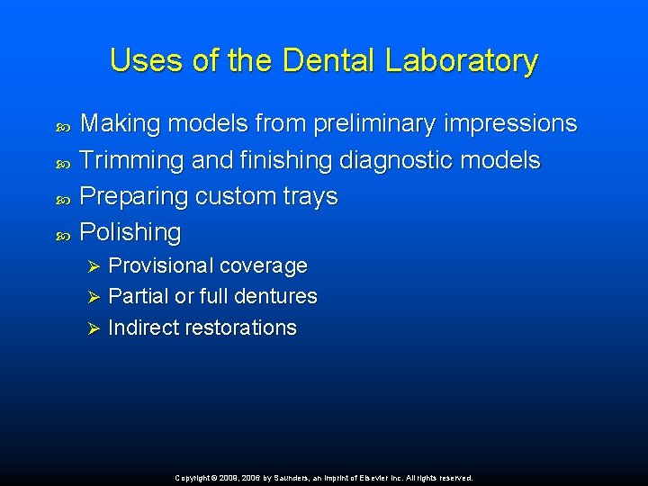 Laboratory Materials and Procedures Chapter 47 Copyright 2009