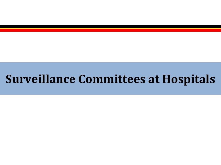 Module 03 COVID19 FACILITYBASED SURVEILLANCE What is public