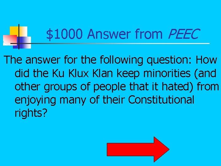 Double Jeopardy PEEC Grammar Writing Punctuating Quotations and