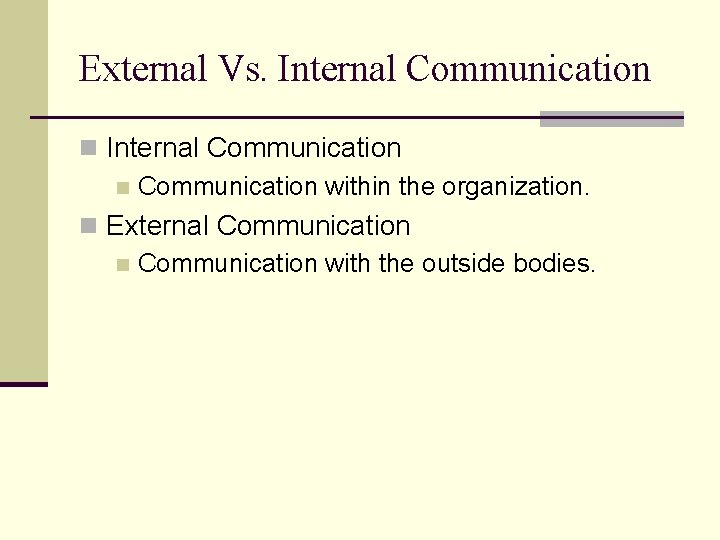 MGT 211 Introduction to Business Lecture 40 Communication