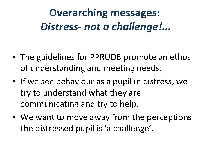 SLC Promoting Positive Relationships and Understanding Distressed Behaviour