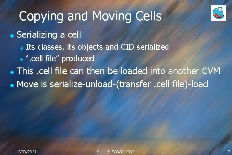 Modular Internet Programming with Cells Ran Rinat Scott