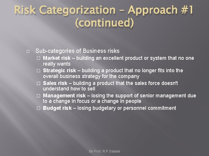 CHAPTER 04 PROJECT MANAGEMENT CONCEPTS The Management Spectrum